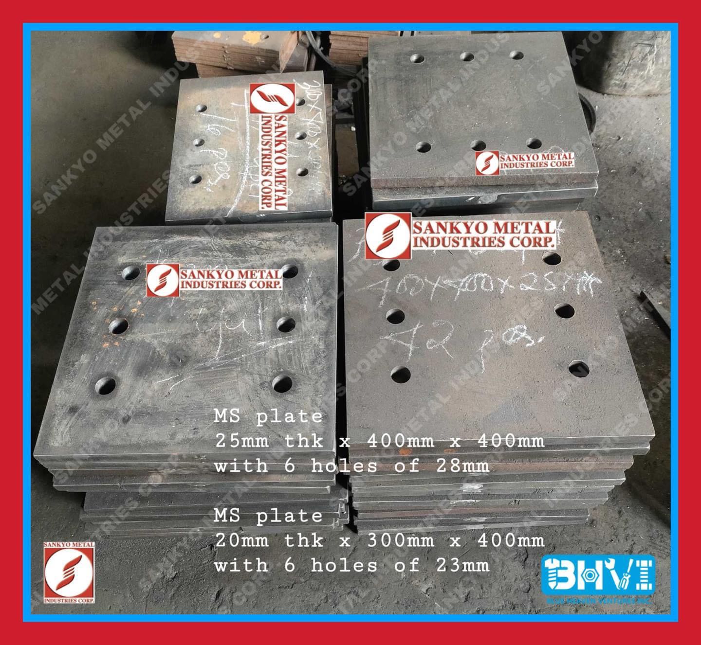 MS plate or Baseplate and Stiffener Plate, Commercial & Industrial ...