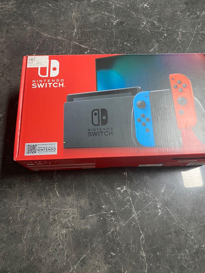 Gen 2 Nintendo Console Switch - Red/Blue, Video Gaming, Video Game ...