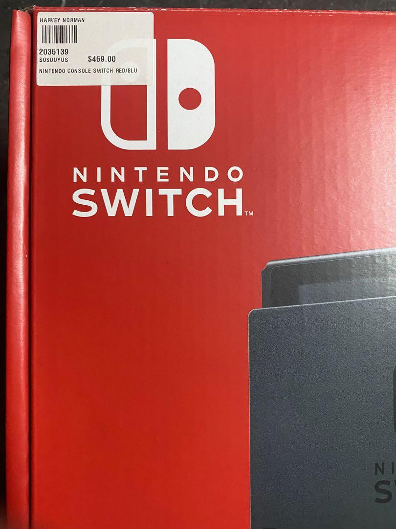 Gen 2 Nintendo Console Switch - Red/Blue, Video Gaming, Video Game ...