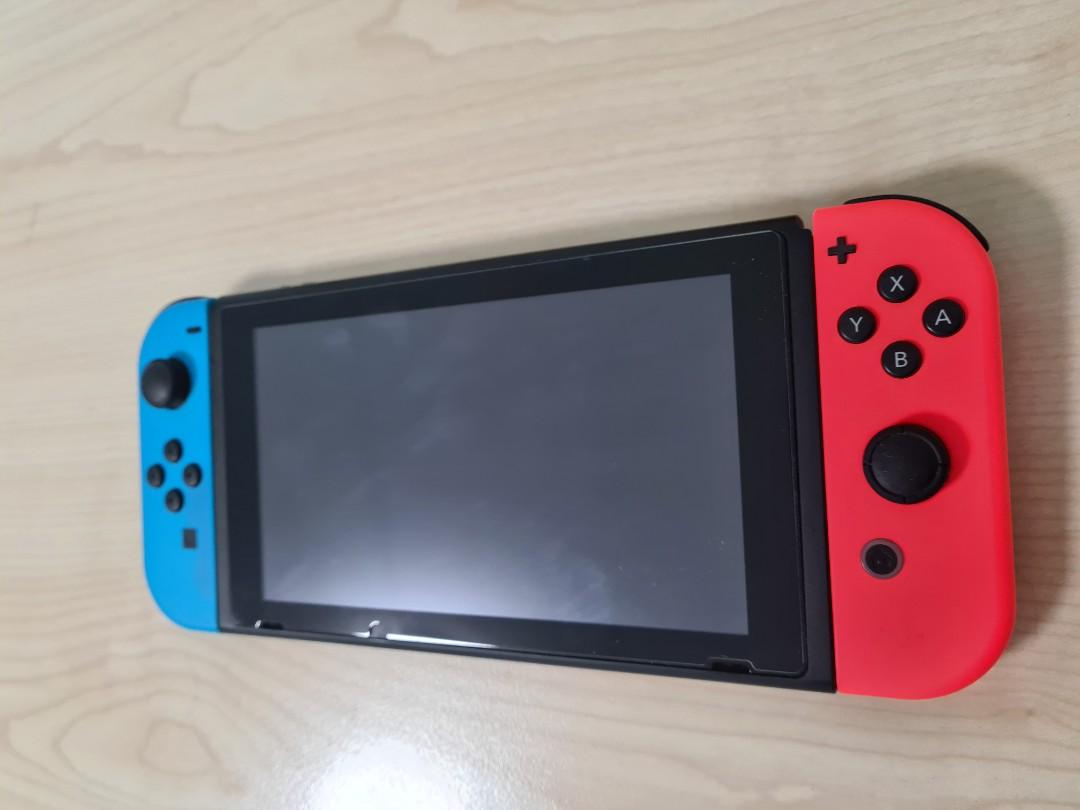 Nintendo Switch 1st Gen (2 free physical games), Video Gaming, Video ...