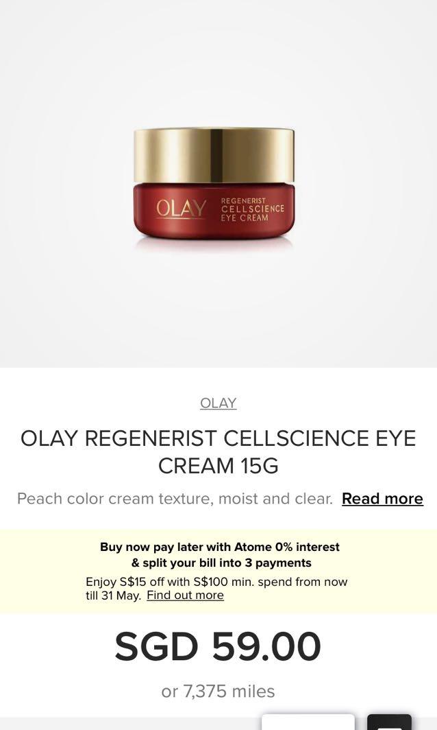 OLAY - Regenerist cellscience essentials - essence 30ml + cream 50g ...