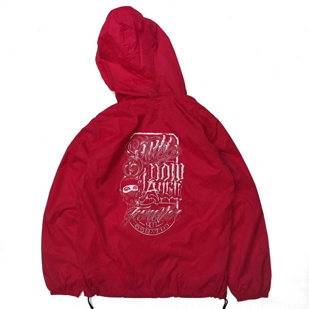 Ossan The Hood Jacket, Fesyen Pria, Pakaian , Baju Luaran di Carousell