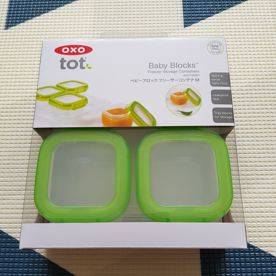 OXO TOT Baby Blocks, Babies & Kids, Nursing & Feeding, Weaning ...