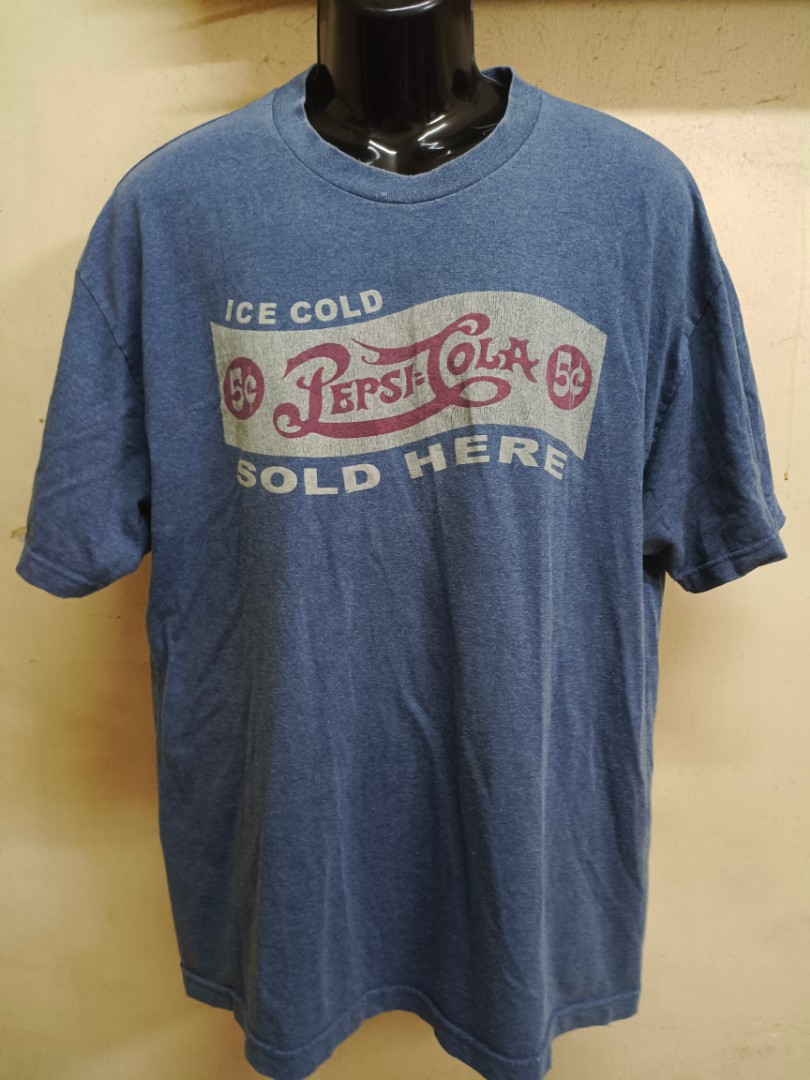 Pepsi-cola, Men's Fashion, Tops & Sets, Formal Shirts on Carousell