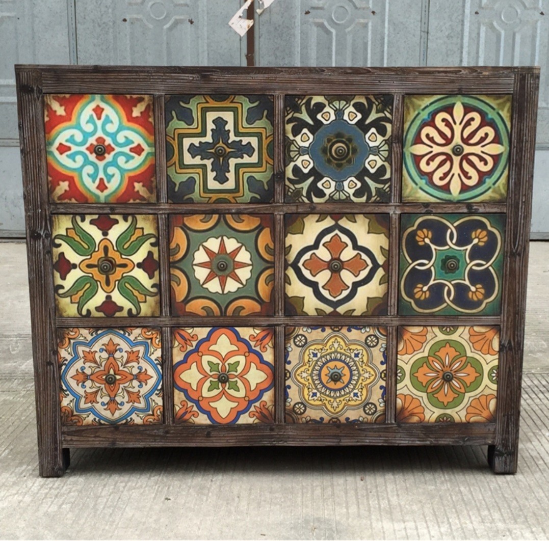 Peranakan Counter / Cashier Table, Furniture & Home Living, Furniture ...