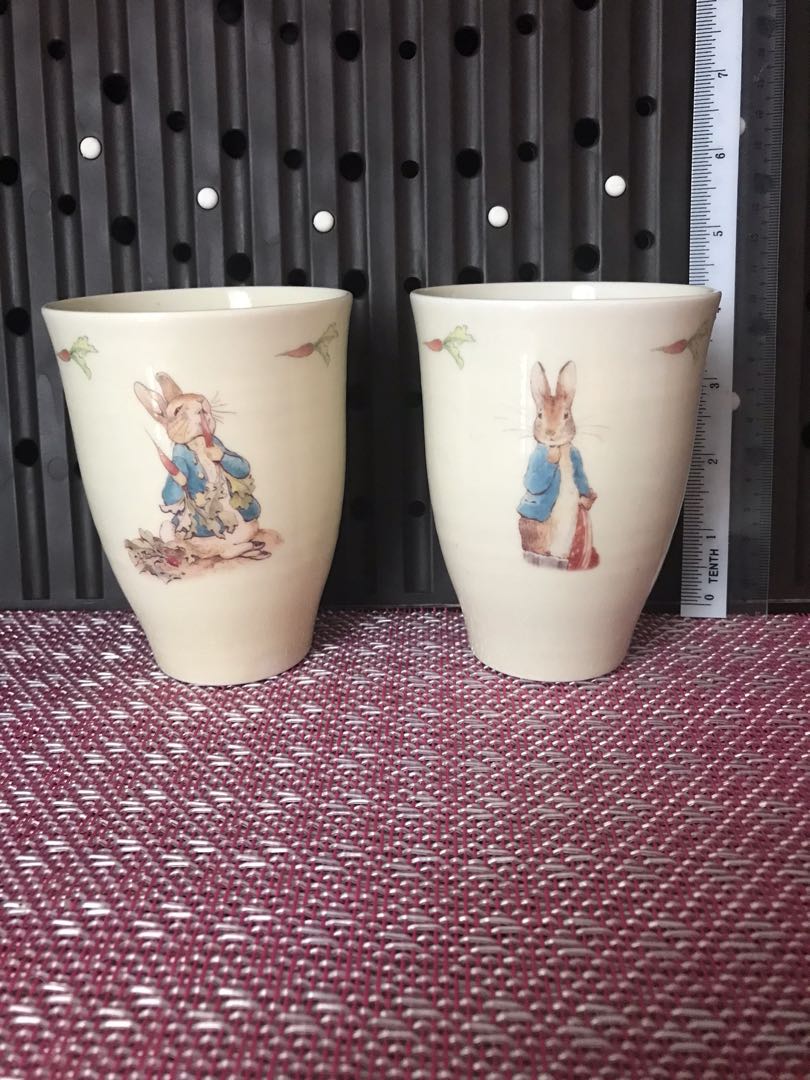 Peter Rabbit Porcelain Mug, Furniture & Home Living, Kitchenware ...