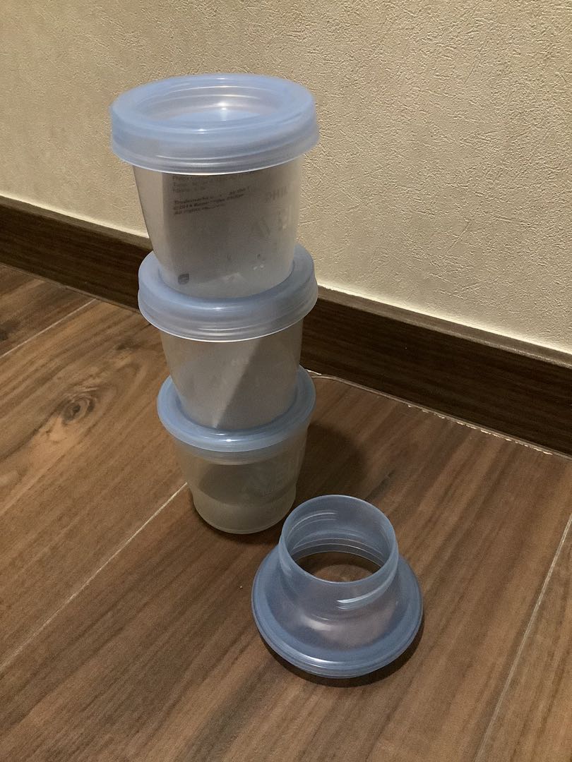 Philips Avent storage cups, Babies & Kids, Nursing & Feeding ...