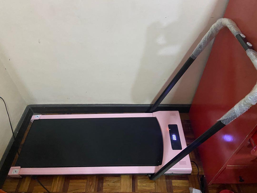 Pink treadmill 2in1 foldable electric cardio fitness machine, Sports ...