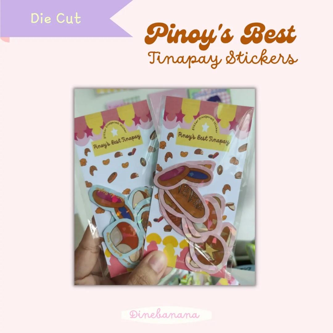 pinoy's best tinapay sticker pack laminated broken glass water proof ...
