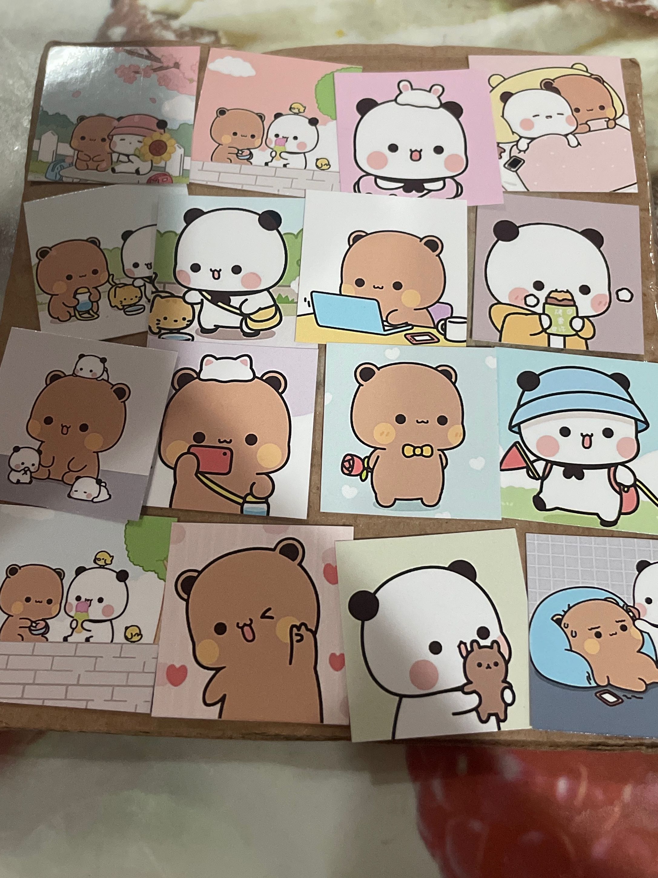 PO BUBU DUDU BROWNIE SUGAR TELEGRAM WHATSAPP Panda and bear Patch ...
