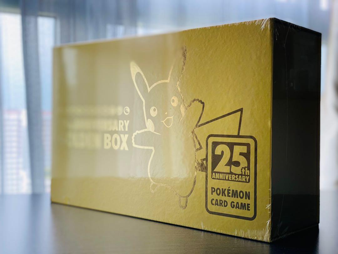 Reserve Pokemon 25th golden box, Hobbies & Toys, Toys & Games on Carousell