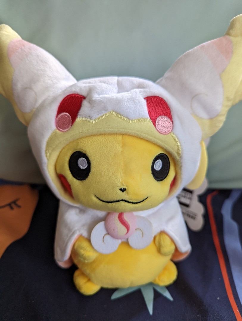 Pokemon Pikachu Poncho Mega Audino, Hobbies & Toys, Toys & Games on ...