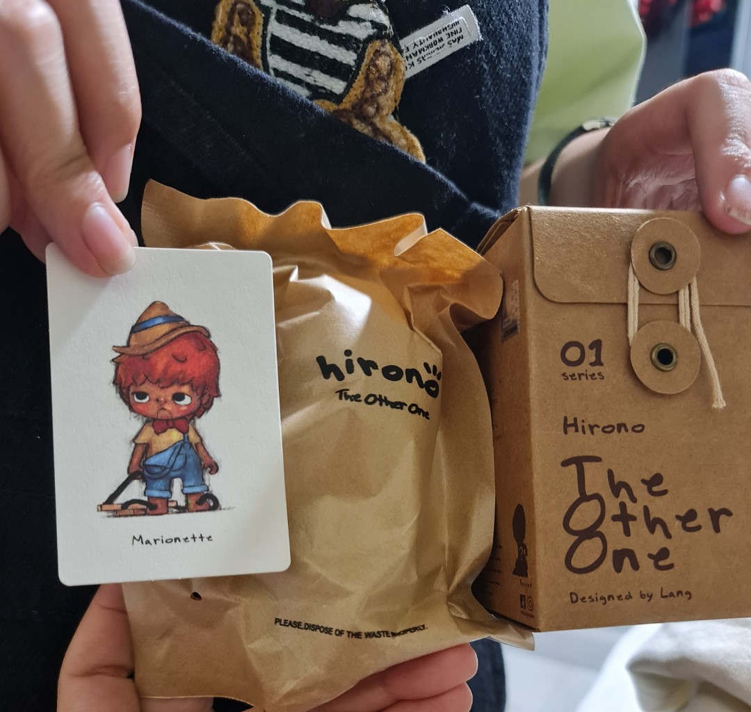 Popmart hirono marioette, Hobbies & Toys, Toys & Games on Carousell