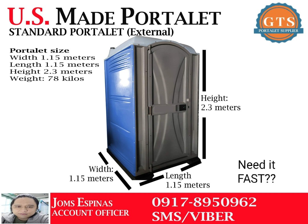 Portalet Portable Toilet, Business Services, Industrial Equipment ...