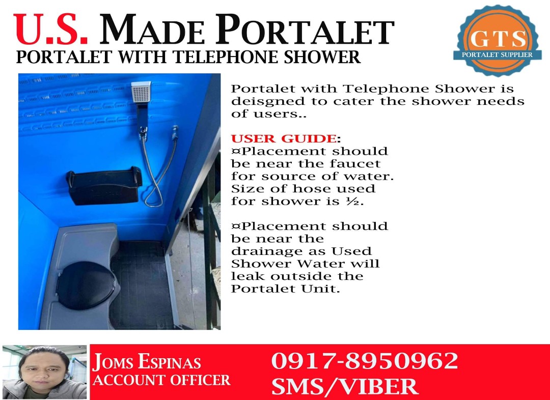 Portalet with Telephone Shower, Business Services, Industrial Equipment ...
