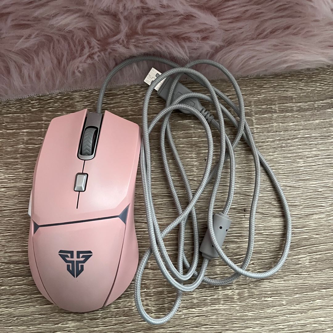 Preloved Original Fantech Sakura Pink Mouse, Computers & Tech, Parts ...