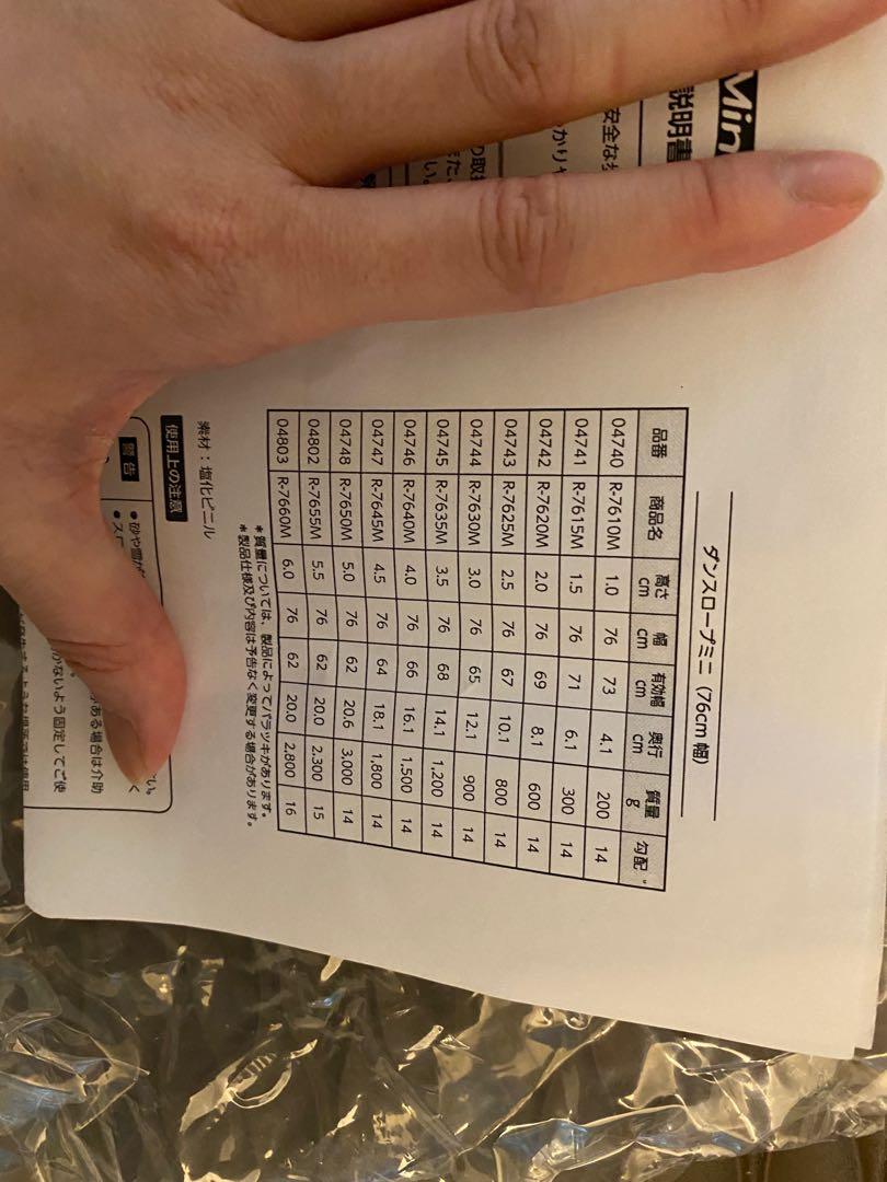 Ramp (Japan) - for wheelchair and commode access, Health & Nutrition ...