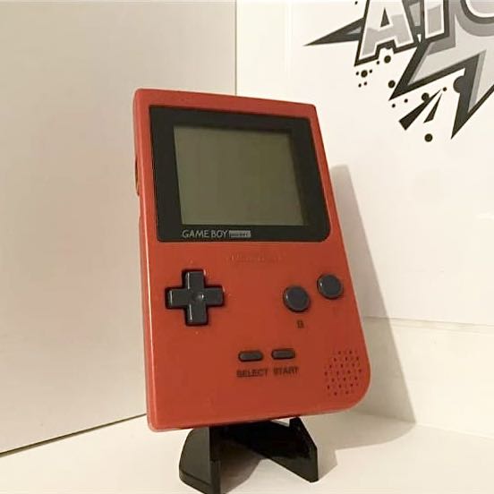 Red game boy colour pocket console, Video Gaming, Video Game Consoles ...