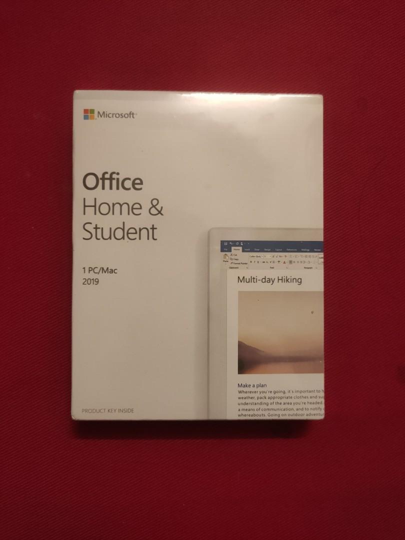 Box Retail Pack Microsoft Ms Office Home and Student 2019/2021 for ...