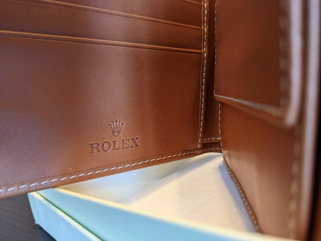 Rolex Wallet, Men's Fashion, Watches & Accessories, Wallets & Card ...