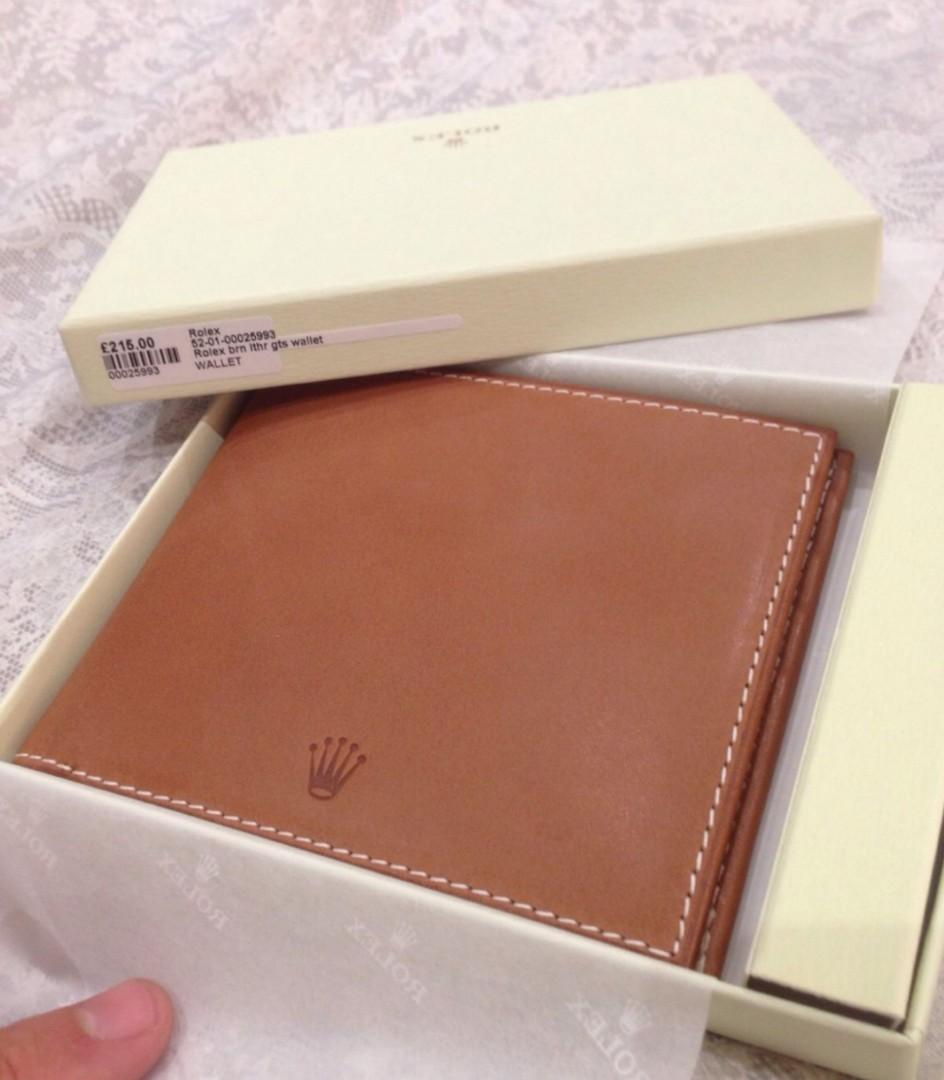 Rolex Wallet, Men's Fashion, Watches & Accessories, Wallets & Card ...