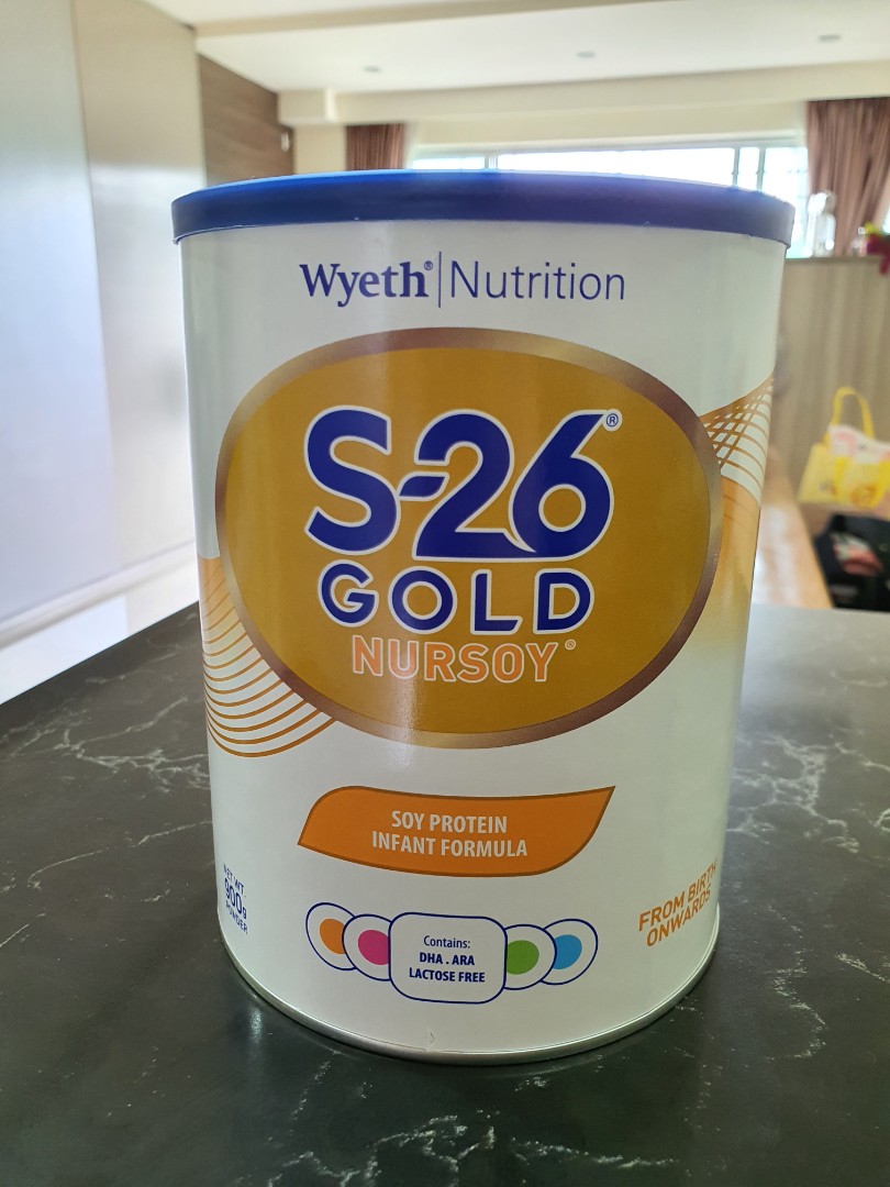 S-26 Gold Nursoy (soy formula)- 900g, Babies & Kids, Nursing & Feeding ...