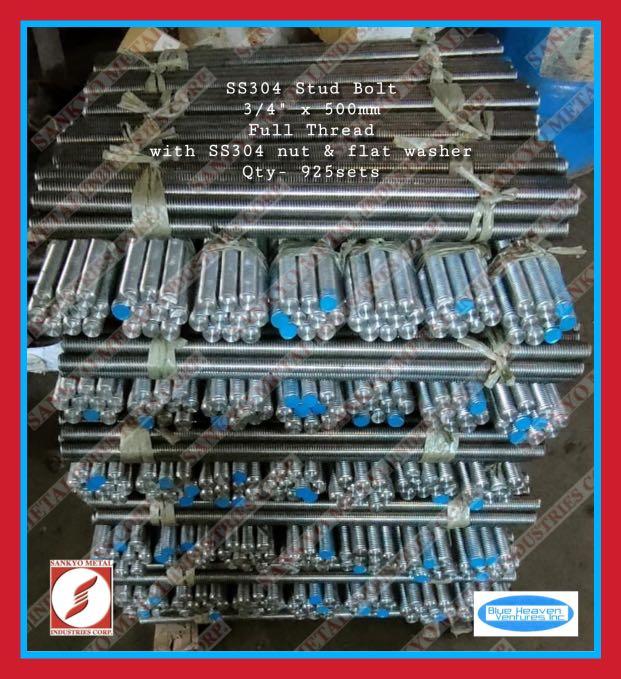 Sag Rod , Stud Bolt , threaded rod and anchor bolt, Commercial ...