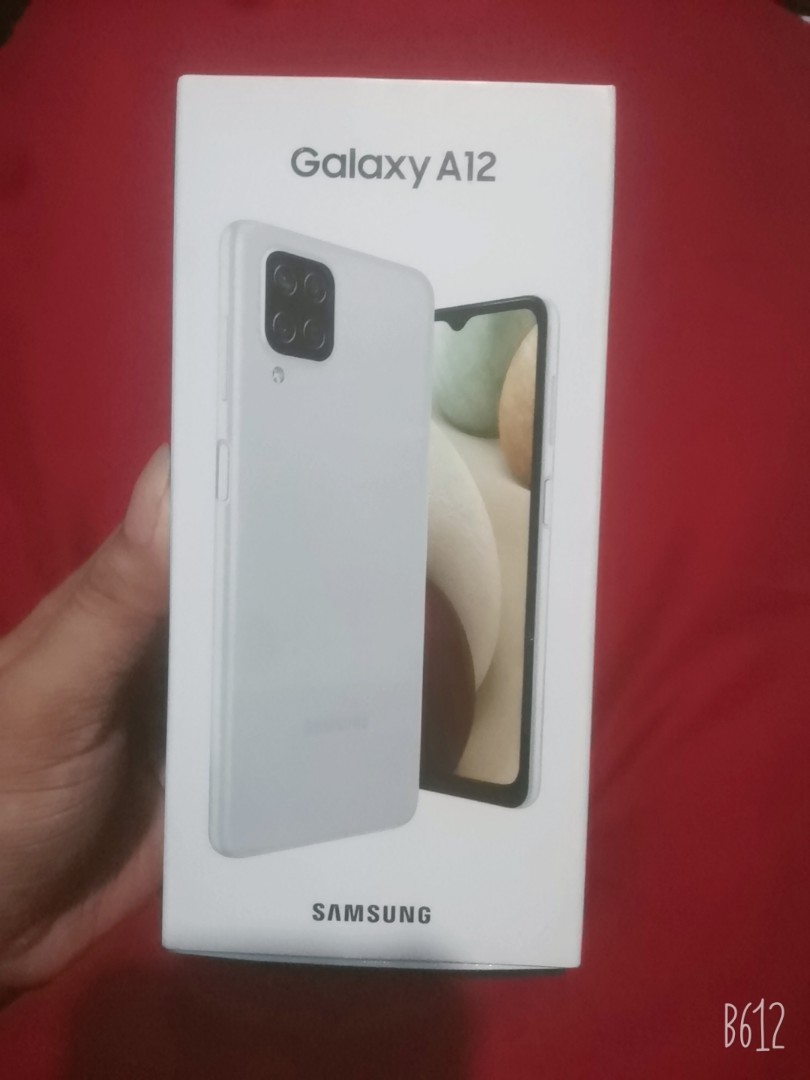 Samsung Galaxy A12 White 4GB/128GB, Mobile Phones & Gadgets, Mobile ...