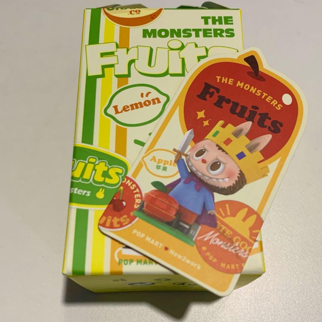 (Sealed Foil) Popmart Labubu Fruits Secret Chaser Apple pop mart ...