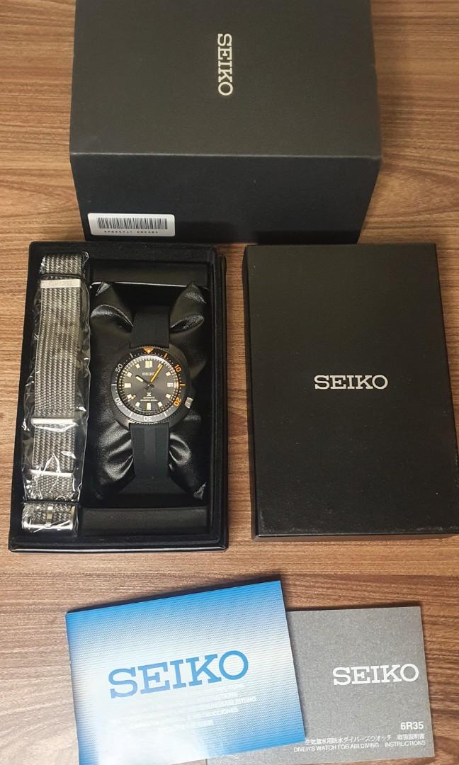 Seiko SPB257J1 Black Series Captain Willard "Apocalypse" Limited ...