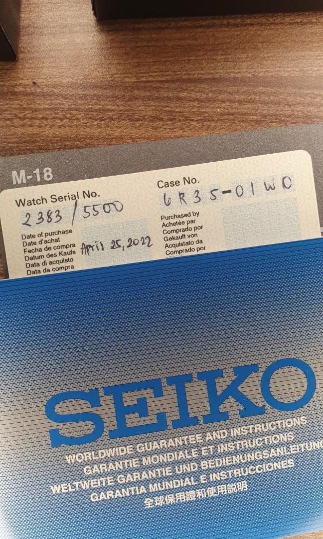 Seiko SPB257J1 Black Series Captain Willard "Apocalypse" Limited ...