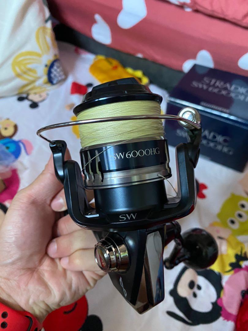 Shimano SW Stradic 6000HG, Sports Equipment, Fishing on Carousell
