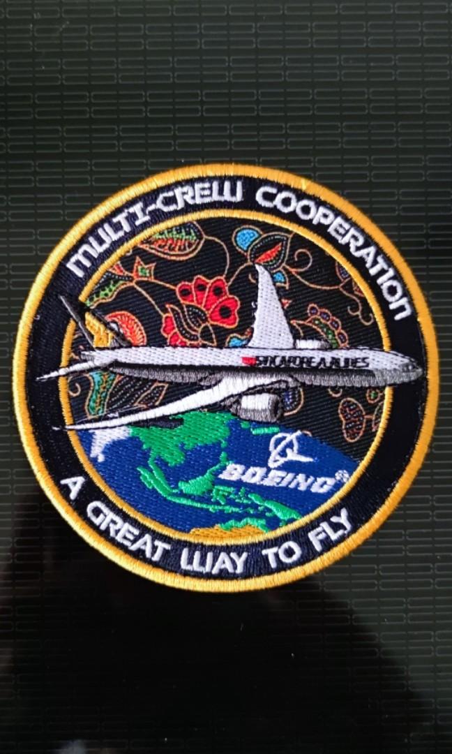 Singapore Airlines 787 Patch, Hobbies & Toys, Memorabilia ...