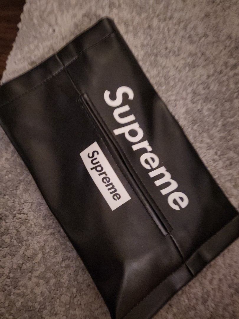 Supreme Tissue BoX cover, Everything Else on Carousell
