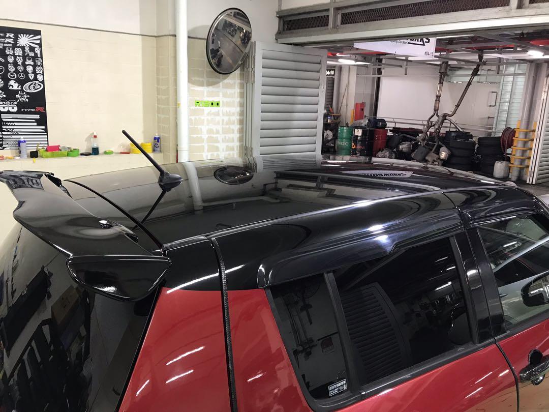 Suzuki Swift Half cut design sticker wrap, Car Accessories, Accessories ...