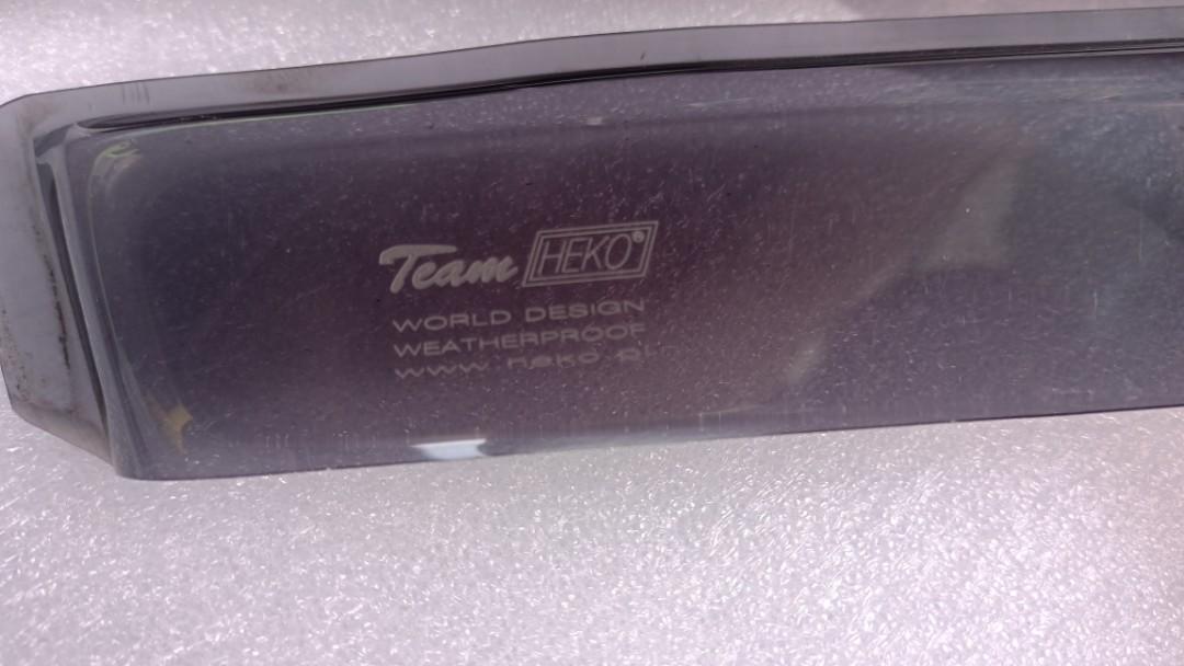 Team HEKO Opel Zafira Grand Tourer window visor wind deflector, Car ...