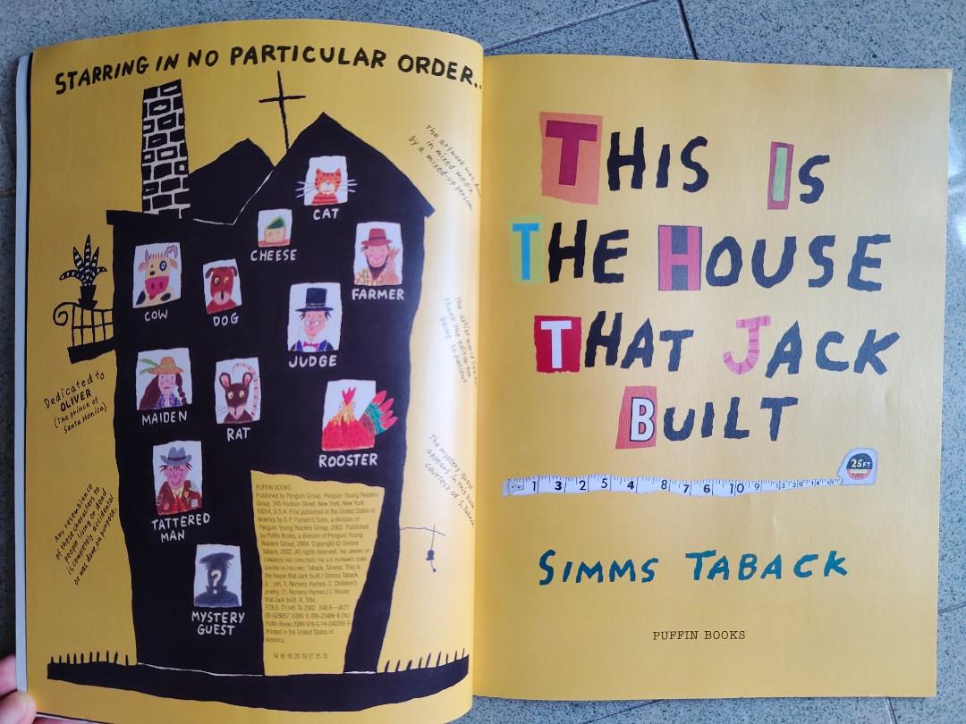 This is the house that Jack Built/By Simms Taback, 興趣及遊戲, 書本 & 文具, 小朋友書 ...
