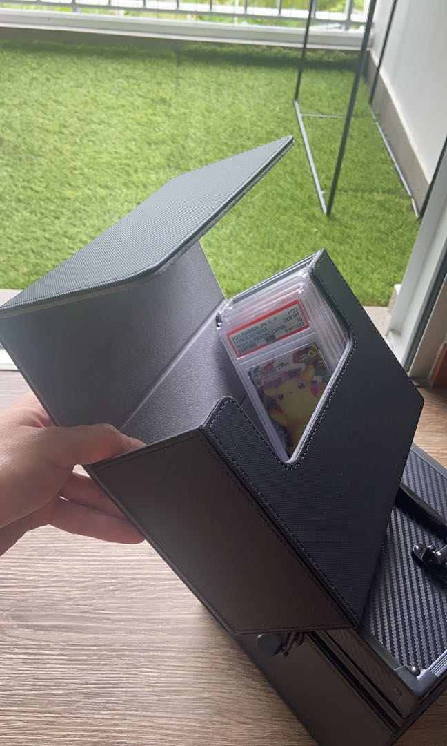 toploader or PSA slab pokemon card storage box, Hobbies & Toys, Toys ...