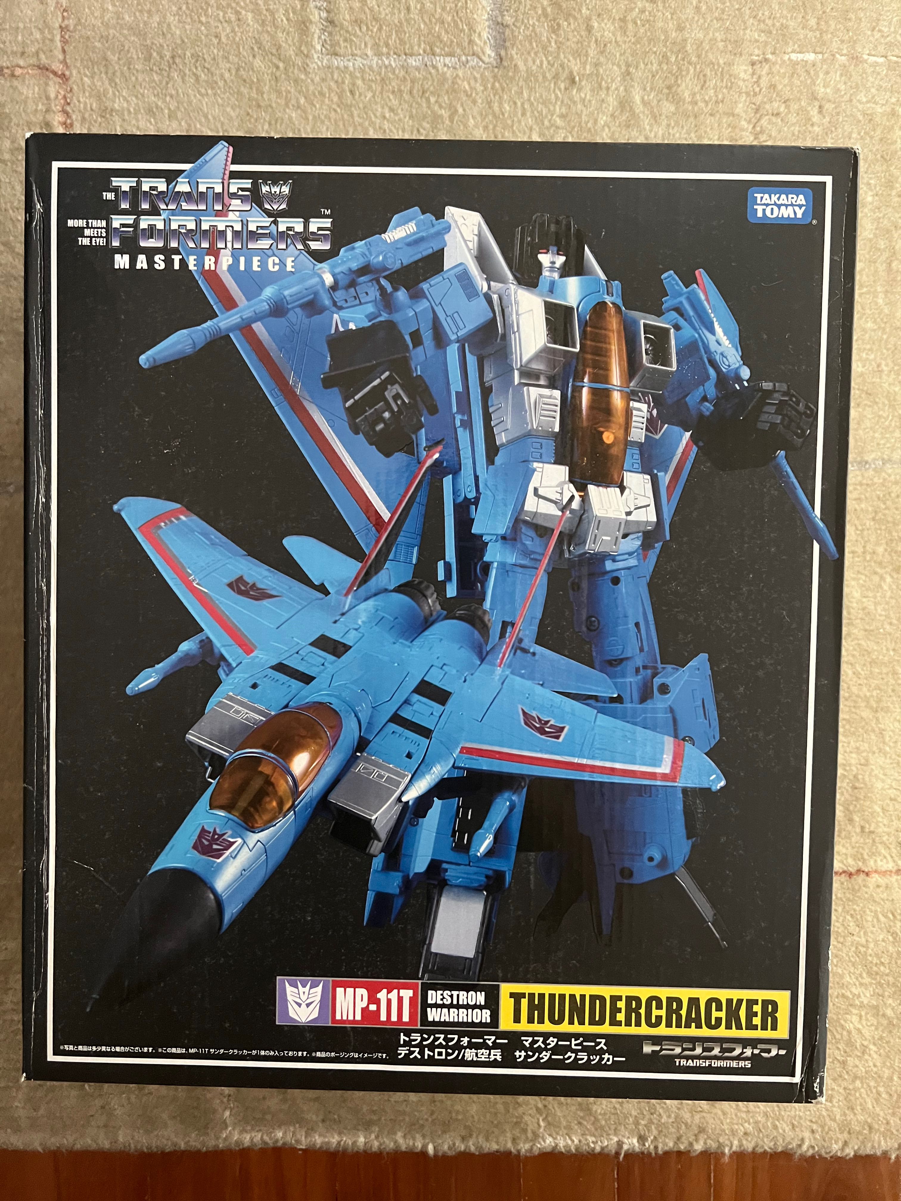 Transformers Masterpiece MP-11T Thundercracker, Hobbies & Toys, Toys ...