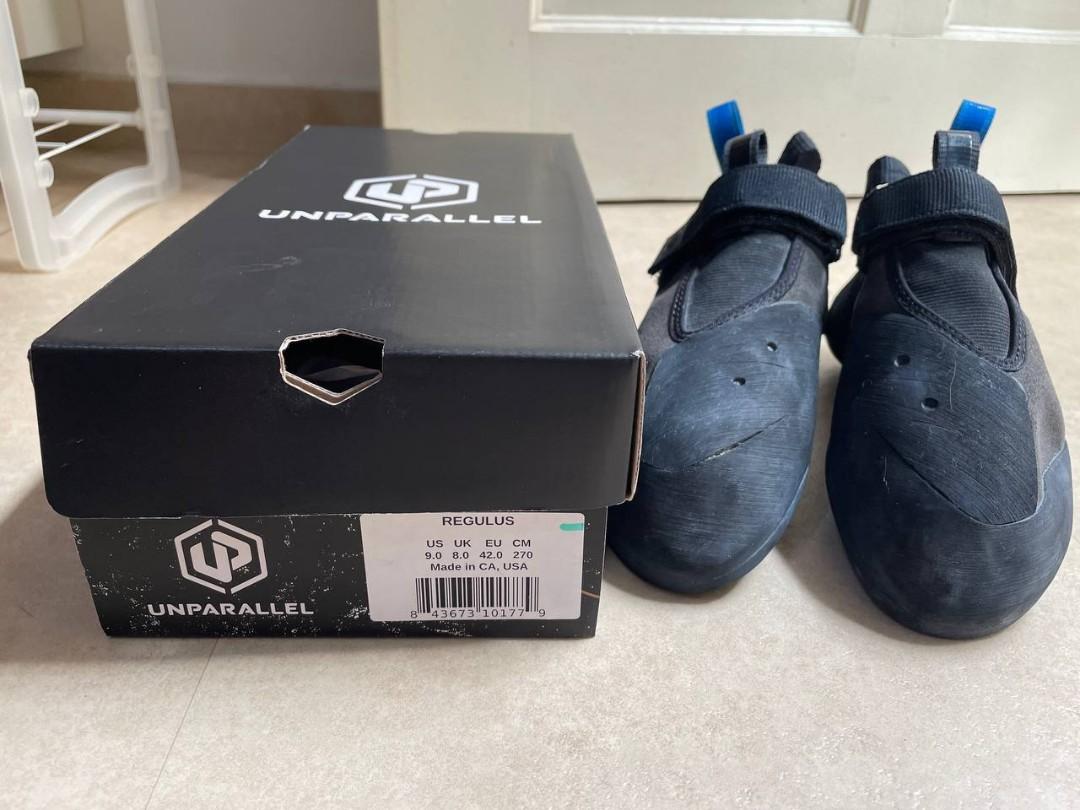 Unparallel Regulus Climbing Shoes US 9.5, Sports Equipment, Hiking & Camping on Carousell