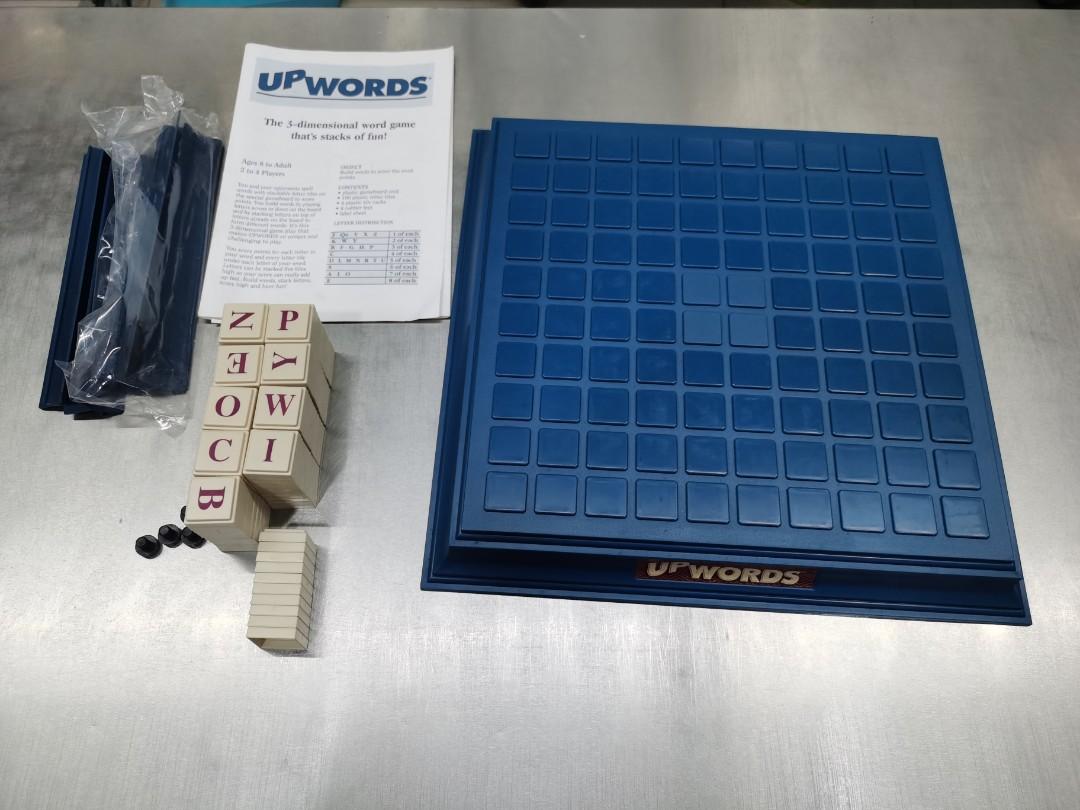 Upwords Boardgame, Hobbies & Toys, Toys & Games on Carousell