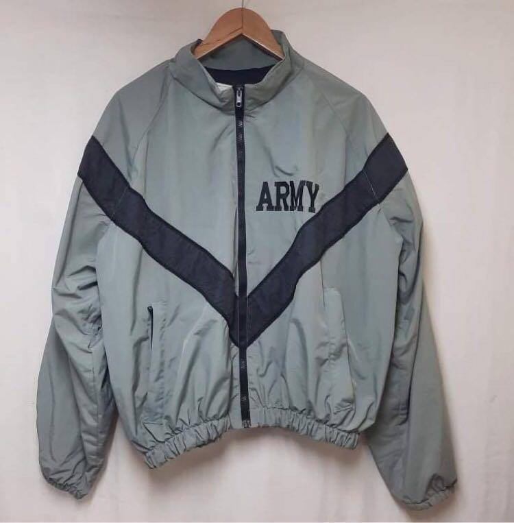 US ARMY GRAY PT IPFU JACKET TACTICAL TRAINING SPORT, Men's Fashion ...