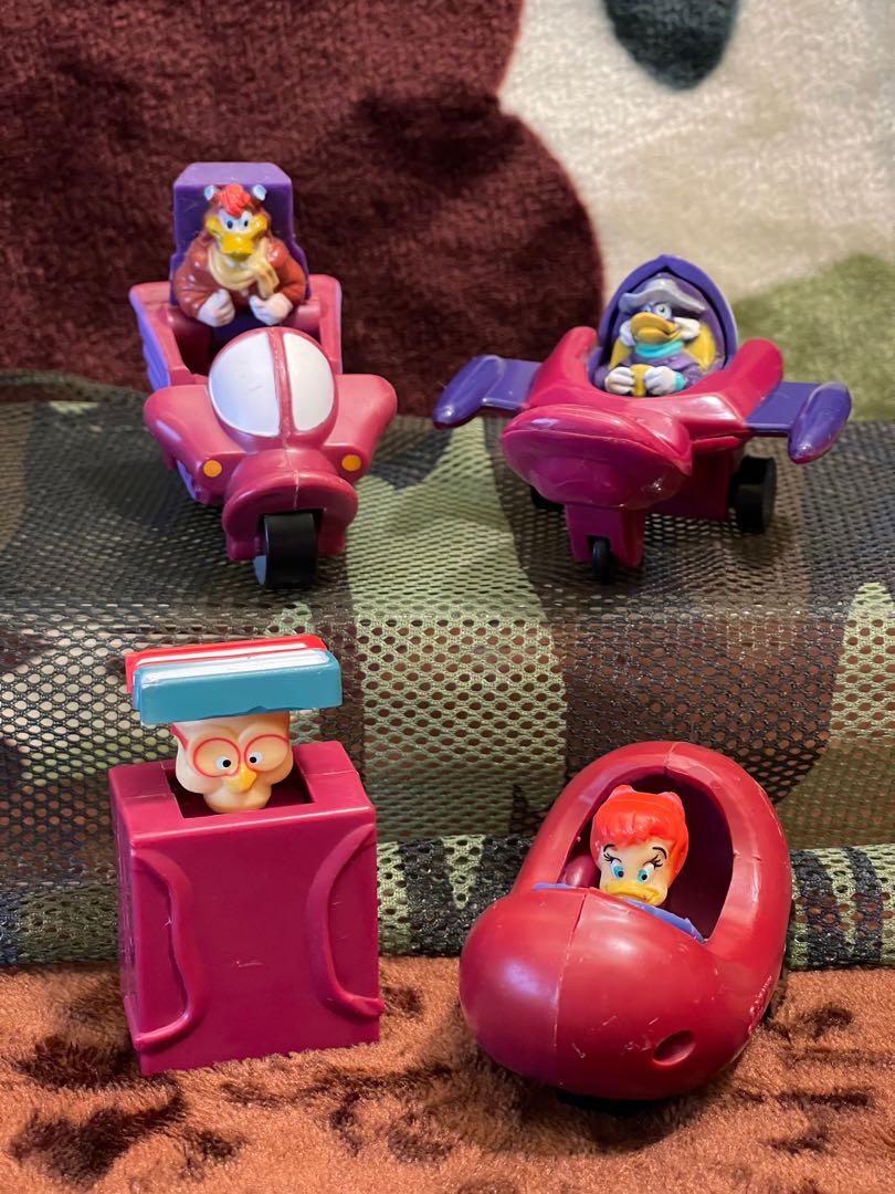 Vintage 1993 McDonald’s Happy Meal “Darkwing Duck” Set of 4, Hobbies ...