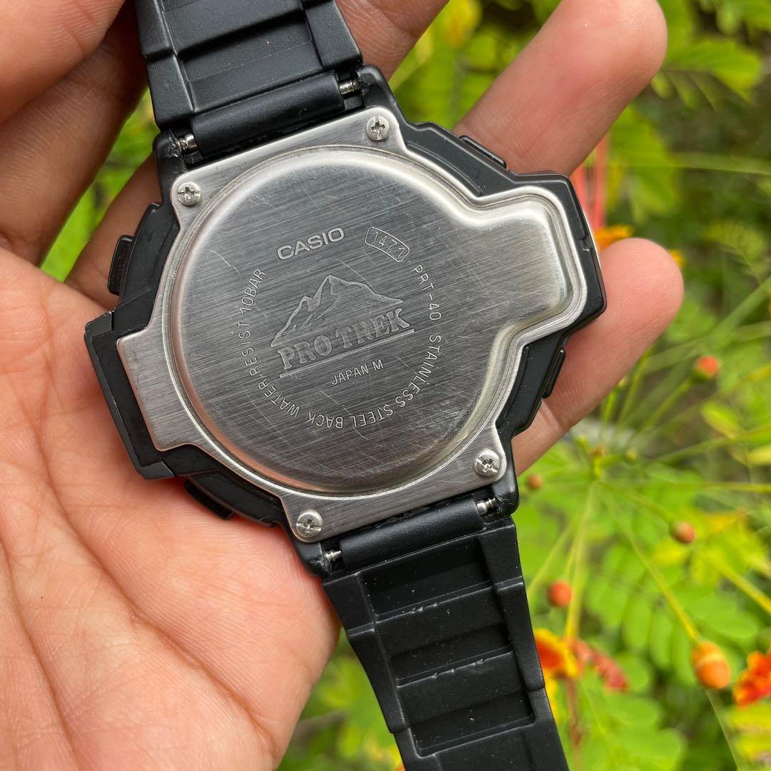 Vintage Casio Protrek Triple Sensor, Men's Fashion, Watches ...
