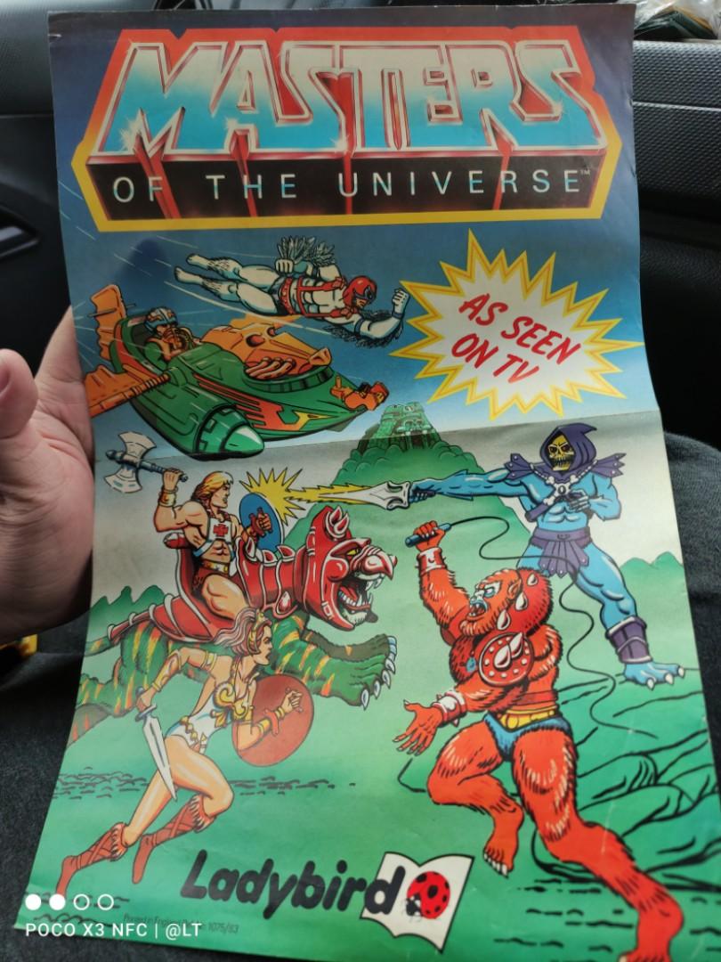 Vintage MOTU Mini Poster, Hobbies & Toys, Books & Magazines, Comics ...