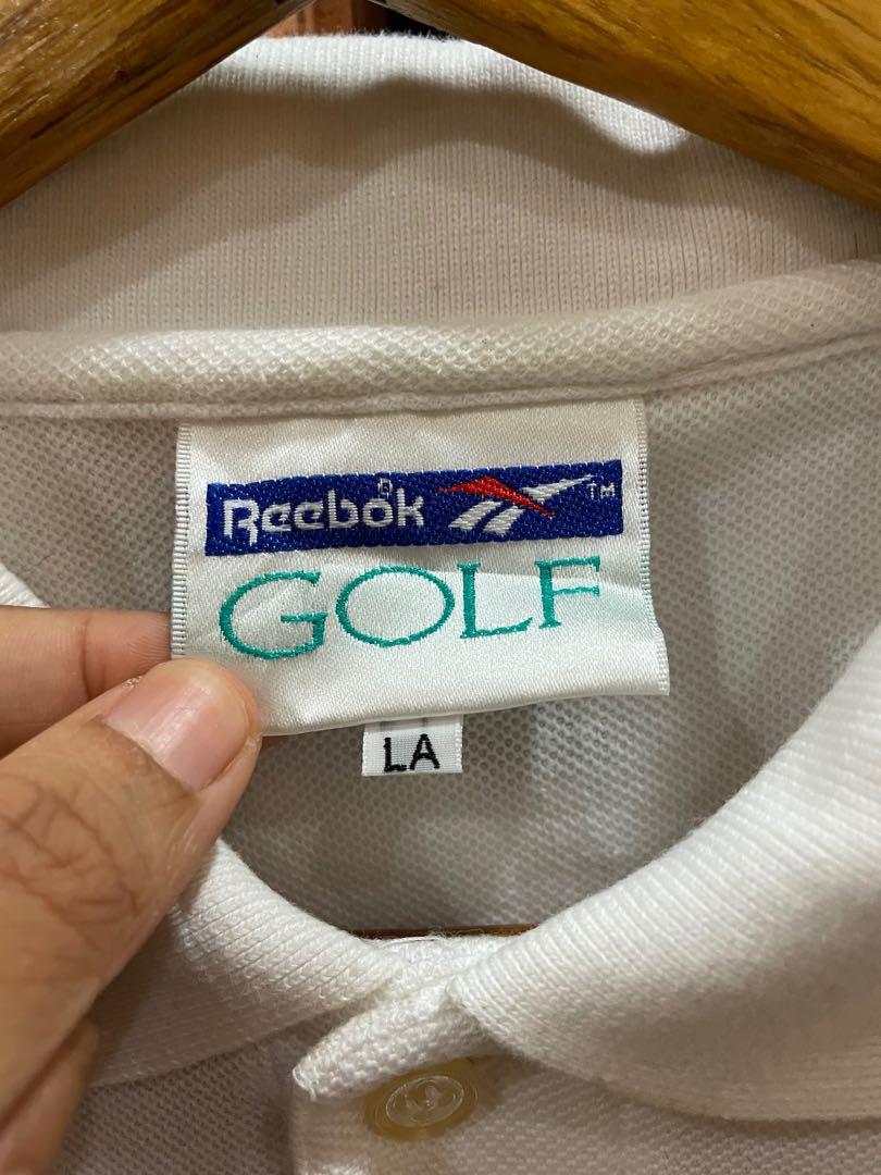 Vintage Reebok Golf polo shirt, Men's Fashion, Tops & Sets, Tshirts ...