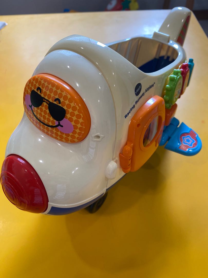 Vtech Aeroplane Airplane, Babies & Kids, Infant Playtime on Carousell