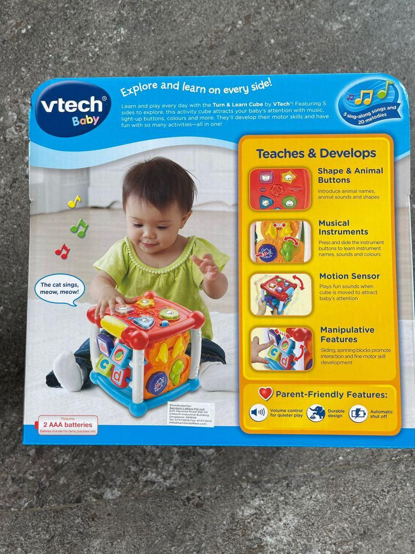 Vtech turn and learn cube, Babies & Kids, Infant Playtime on Carousell