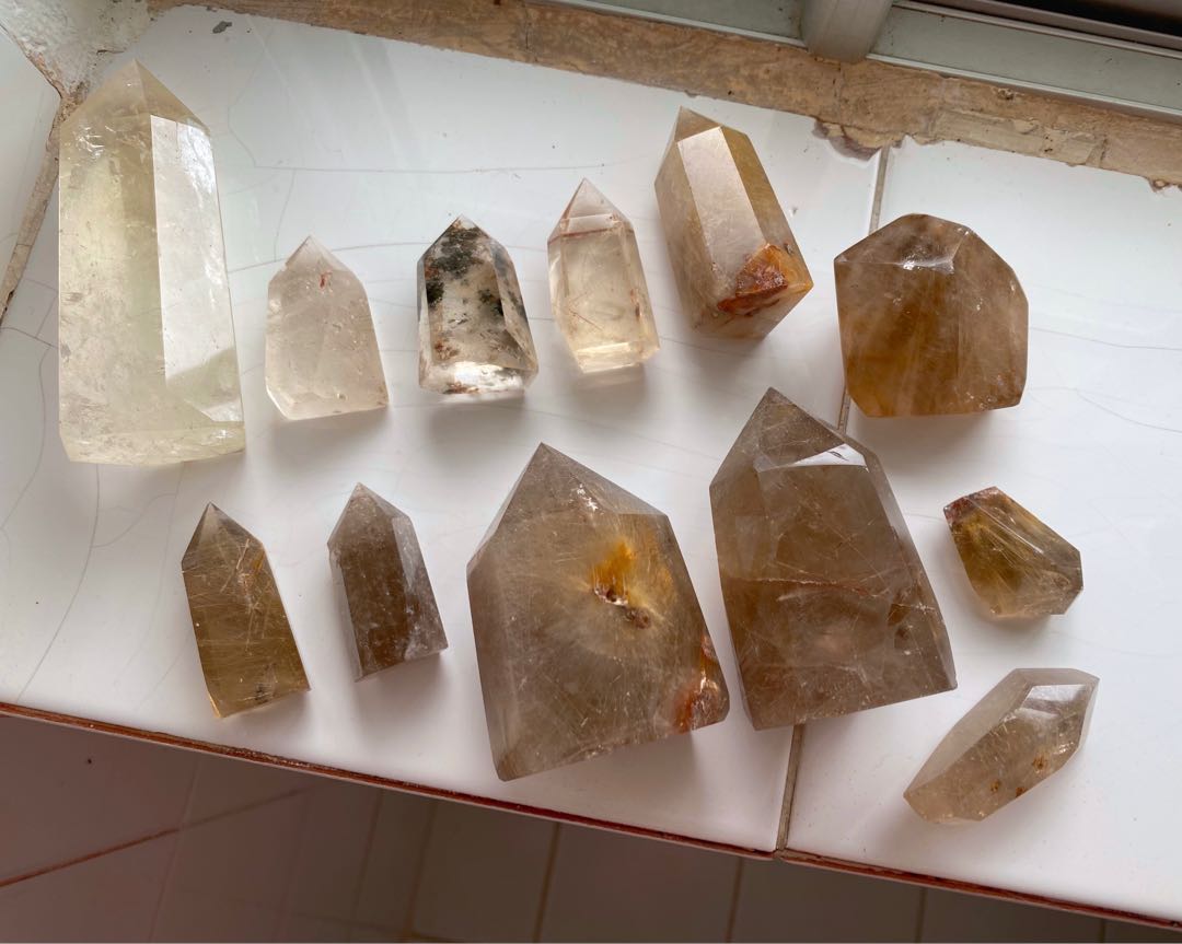 Wholesale Rutile Towers and Freeforms. Rutilated Quartz, Golden Rutile ...