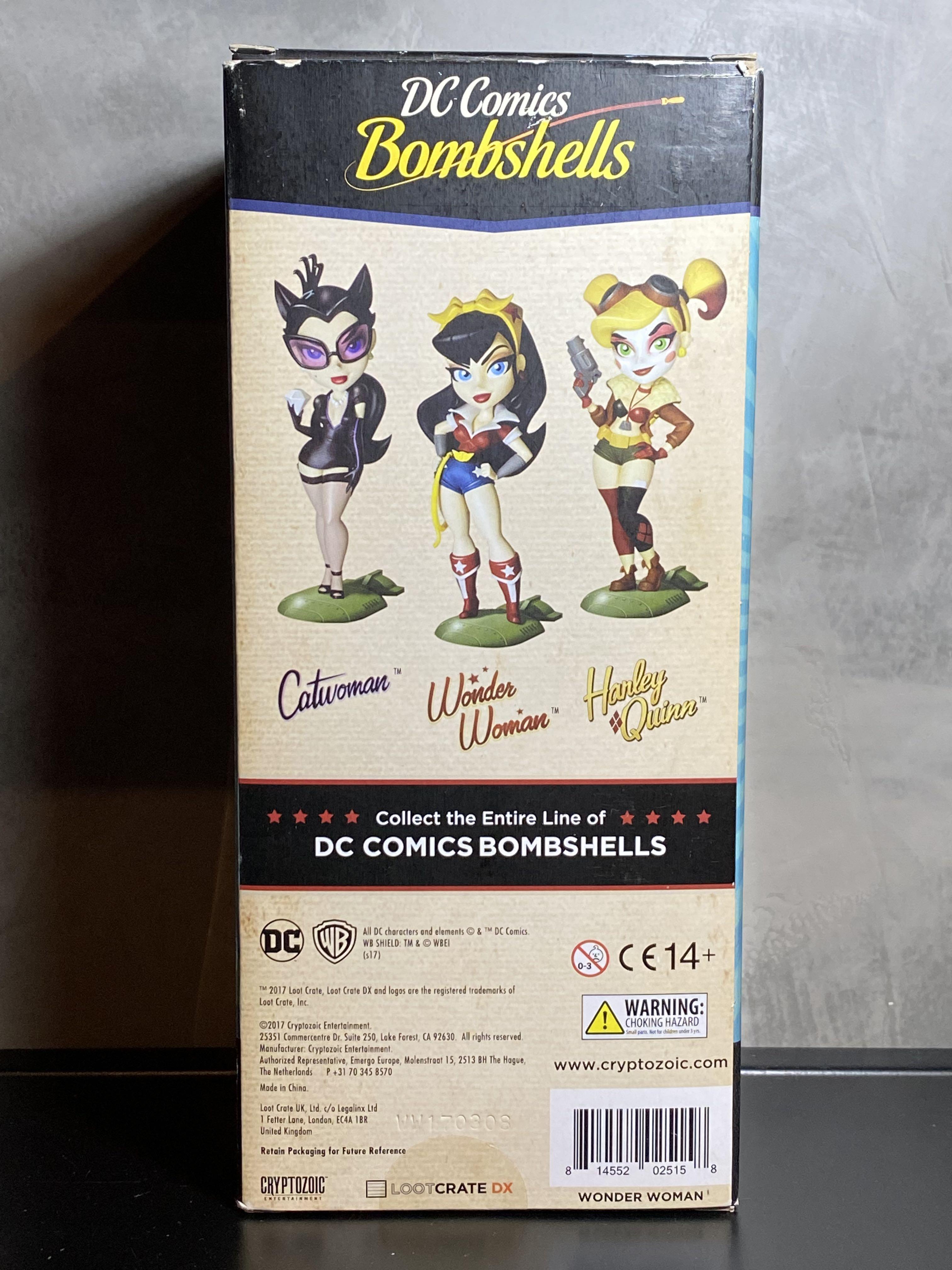 Wonder Woman DC Comics Bombshells Vinyl Figure, Hobbies & Toys, Toys ...